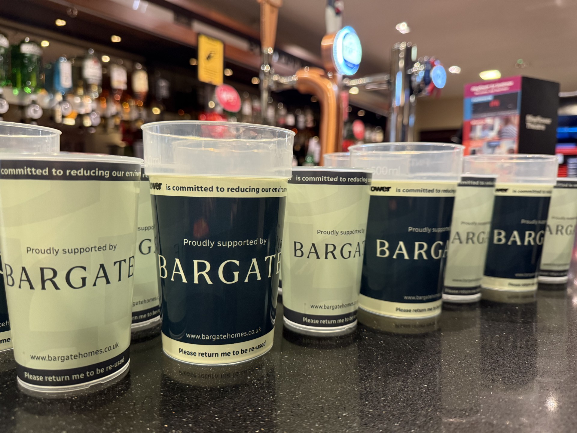 Sustainability at the Mayflower Theatre with Reusable Cups